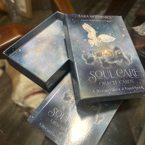 Soul Care Oracle Deck: Astrology Tarot Cards With Guidebook - Etsy