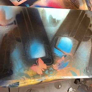 Chimp Stencil Reusable Crafts & DIY Stencils S1_01_02 - Etsy