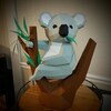 Koala 3d Paper Craft SVG and PDF, 3d Paper Craft Koala, Low Poly 3d ...