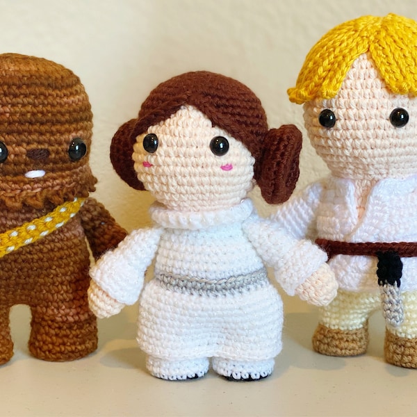 PATTERN LUKE SKYWALKER Star Wars - Tribute (crochet Pattern in English ...