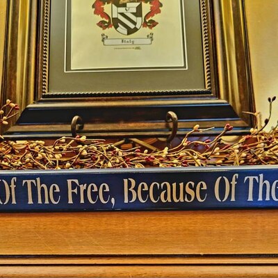 Coffee Vertical Sign Primitive Country Painted Wall Sign, Kitchen Decor ...