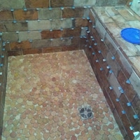 Glazed Bali Ocean Pebble Tile - Etsy