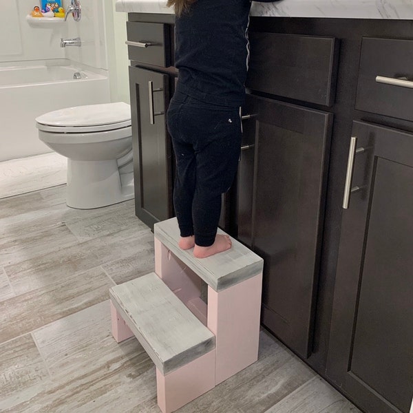 Step Stool, Kids Step Stool, Toddler Step Stool, Kitchen Step Ladder ...