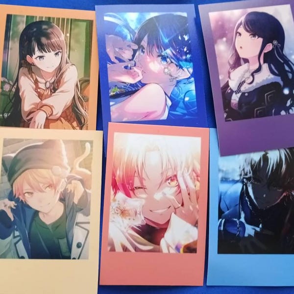 CUSTOM PJSK POLCOS !! - Your Favorite Cards! - Etsy