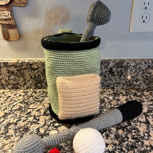 Crochet Pattern - GOLF SET - Toys/ Deco/ Sports - PDF (00461) - Etsy