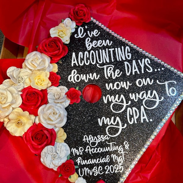 Graduation Cap Topper Accounting LIFO - Etsy