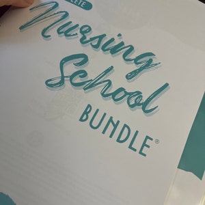The Complete Nursing School Bundle® 2025 Edition Spiral Bound - Etsy