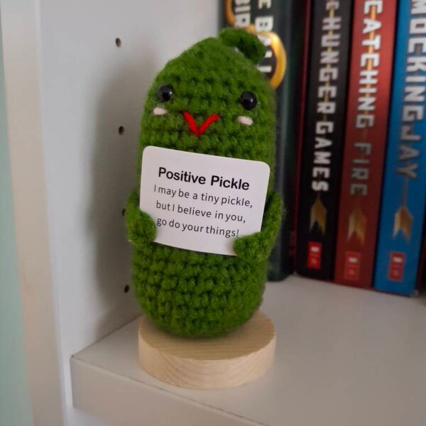 Optimistic Threads-handmade Pickle Doll - A Heartfelt Gift for Friends ...