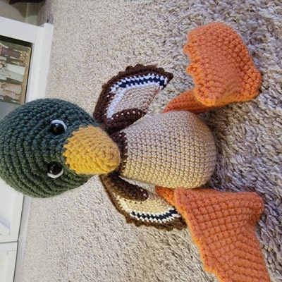 Maverick the Mallard Duck Crochet PDF Pattern ONLY - Etsy