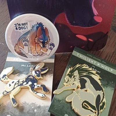 Squirrel, Donkey, Platypus & Dog BADGE / MAGNET Fantasy Transformation ...