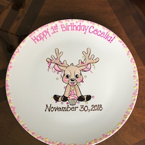 Tea Party Bridal Shower Guest Signature Plate / Guest Book Alternative ...