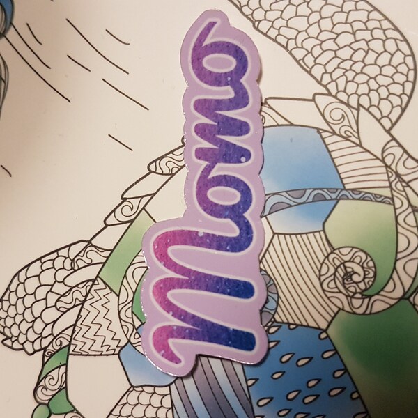 Cute Custom Name Stickers Waterproof Vinyl Sticker Aesthetic Laptop ...