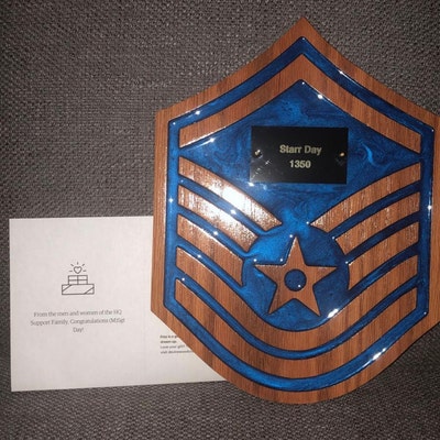 Air Force Promotion Plaques Air Force Rank Plaque Air Force Plaque air ...