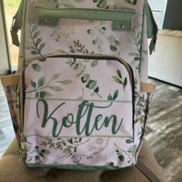 Duck Diaper Bag, Baby Personalized Mallard Duck Diaper Bag Boy, Duck ...