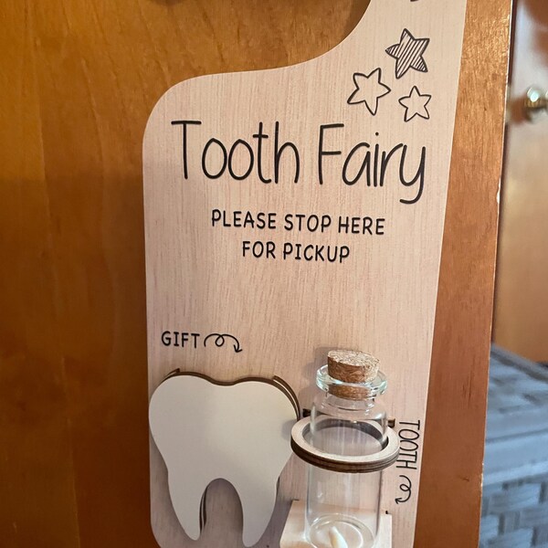 Custom Tooth Fairy Box, Personalized First Tooth Keepsake, New Baby ...
