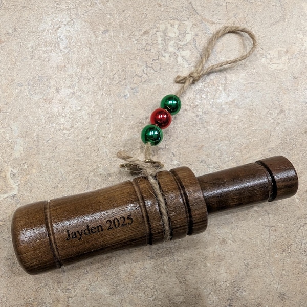 Christmas/ Duck Call Ornament, Duck Call Hunting Gift, Duck Hunting ...