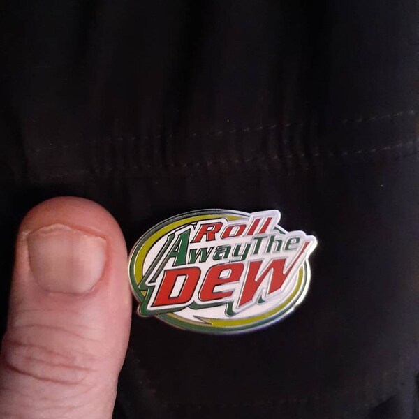 Dead Head Roll Away the Dew Franklins Tower Enamel Lapel Hat Pin - Etsy
