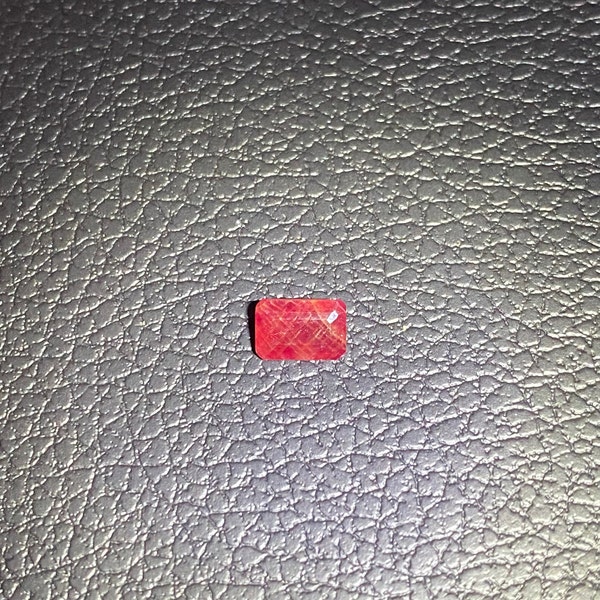 Ruby Emerald Loose Faceted Natural Gem 6x4mm - Etsy