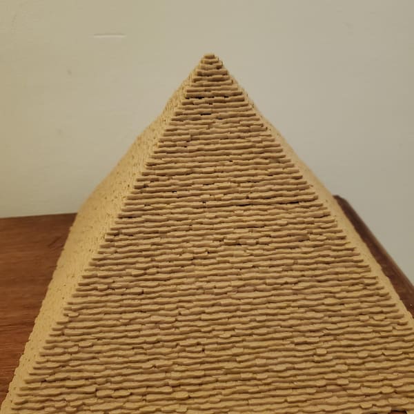 Giza Pyramid Scale Model - Ancient Egypt Diorama - Perfect Historical ...