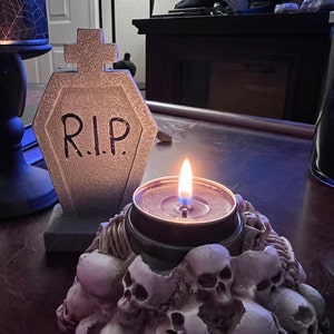 CLOVE Goth Candles Premium Soy Wax Black Candle 8 Oz - Etsy