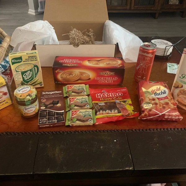 German Breakfast Box - for Your German Frühstück - Contains Made in ...