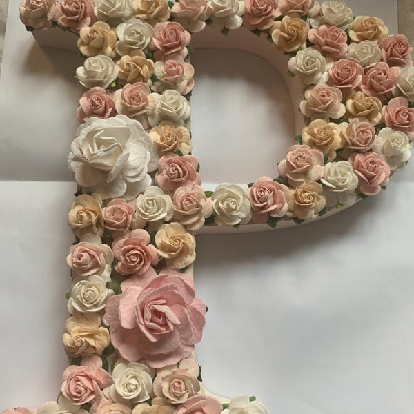 Flower Letters for Nursery, Flower Letters, Nursery Letters, Floral ...