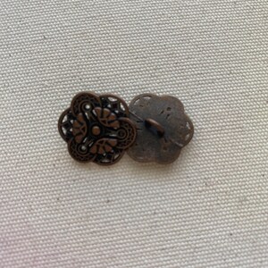 Large Wood Buttons Beautiful Swirls Decorative Domed Border - Etsy