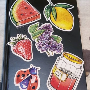 Lily Vinyl Sticker Illustrated Spring Flower Decal for - Etsy