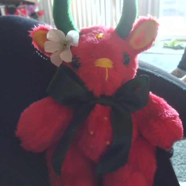 Sakura Flower Baphomet - Etsy