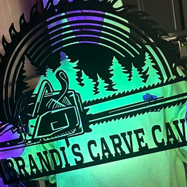 Personalized Fighter Pilot Metal Sign With LED Lights V2,custom Fighter ...