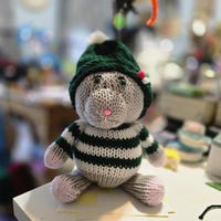 Theo Knitting Machine Monkey Tutorial PDF Pattern Sentro Addi Express Circular Knitting Machine ...