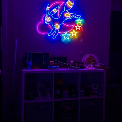 Kuromi Neon Sign Kuromi With Heart Anime Kuromi Led Neon Sign - Etsy