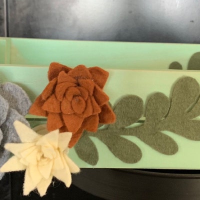 Felt Succulent SVG Pattern, Felt Succulent Template ,felt Succulent PDF ...