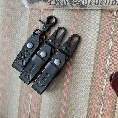 Runic Key Fobs for Belts - Etsy