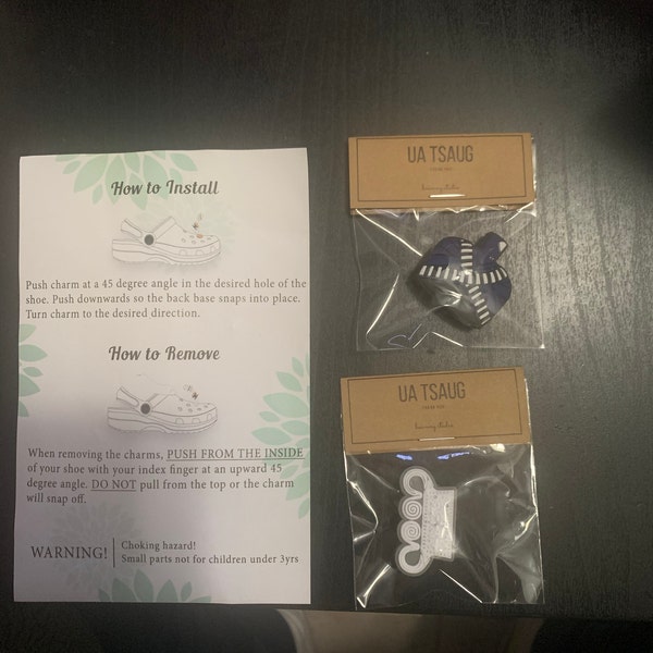 Hmong Pendant Croc Charms - Etsy