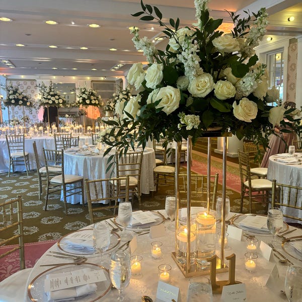 NEW! Printed Gold Foil Dinner Menu Cards, Printed Shiny Wedding Gold ...