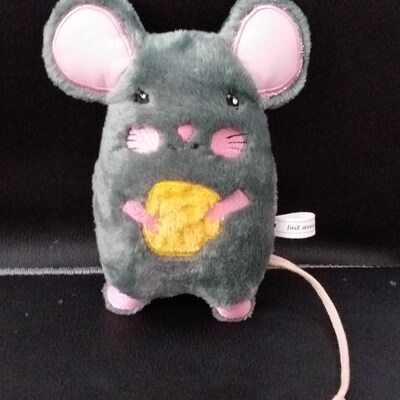 Mouse Stuffie ITH Embroidery , Machine Pattern, ITH Mouse Stuffie ...
