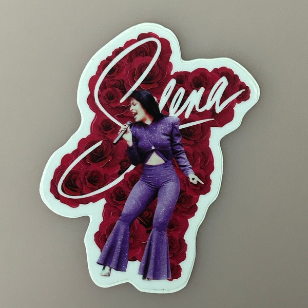 Selena Quintanilla Vinyl Sticker Como La Flor - Selena Movie Series La ...