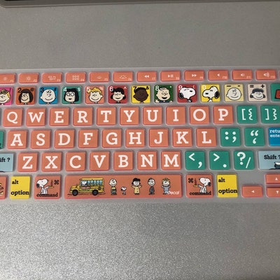 Cute Snoopy's Family Keyboard Sticker for MacBook Pro and Air Decal for ...