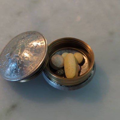 King Edward VII Penny Coin Snuff Box / Pill Pot / Stash Box / - Etsy