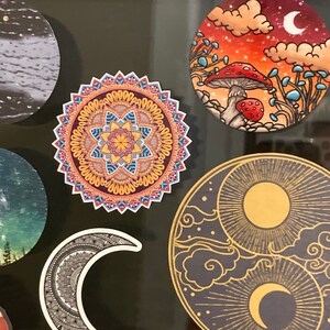 Consult the Oracle Sticker Pack Journal, Notebook, Laptop Stickers ...