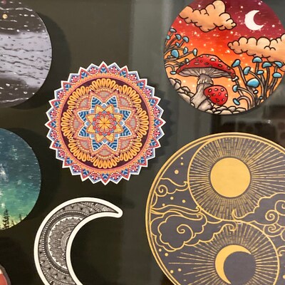 Consult the Oracle Sticker Pack Journal, Notebook, Laptop Stickers ...