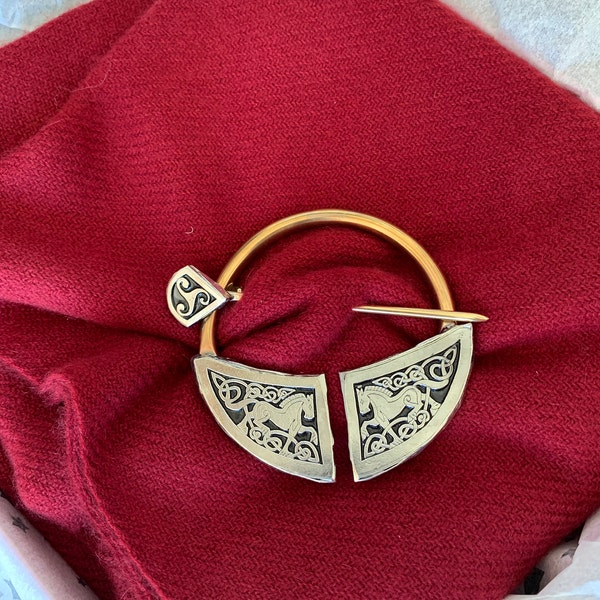 Extra Large Penannular With Celtic Horses . - Etsy