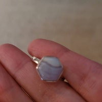 Buy Copper White Calcite Square 10mm Micron Gold Plated 925 Online in ...