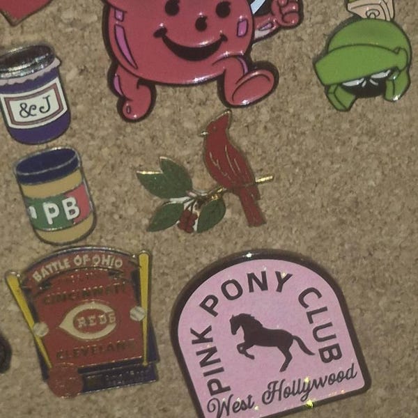 PINK PONY CLUB Lapel Pin - Etsy
