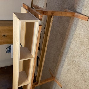 Solid Maple Studio Desk With Piano Drawer - Etsy