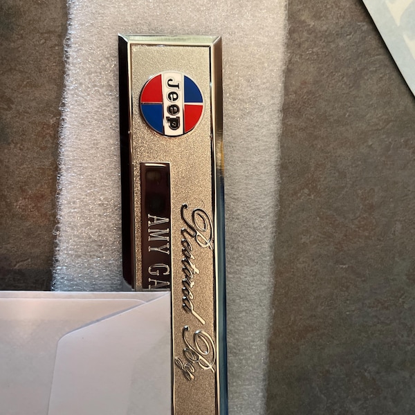 AMC Jeep Keychain - Leather Fob - Etsy