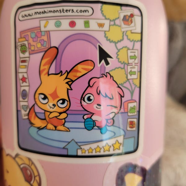 LPS Holographic Sticker | Waterproof Vinyl Laptop Decals | Pet Cat Dog ...