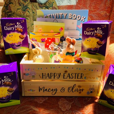 Personalised Easter Dippy Egg Board Easter Gifts Easter Hamper Easter ...