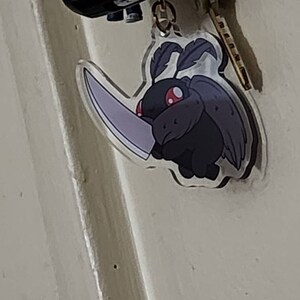Mothman Magnets Cute Cryptid Mothman Magnet Set Boba - Etsy